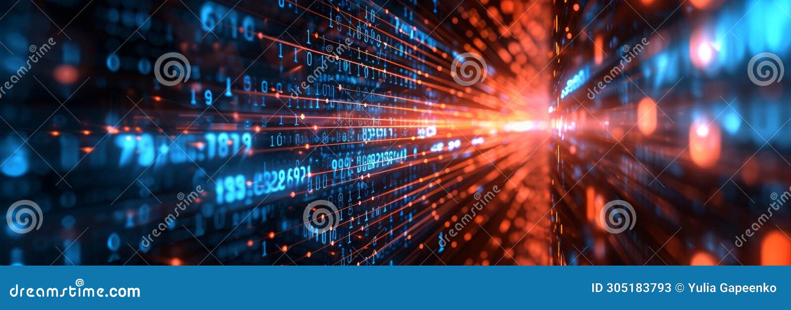 Dark Abstract Technology Background with Translucent Program Code Stock ...