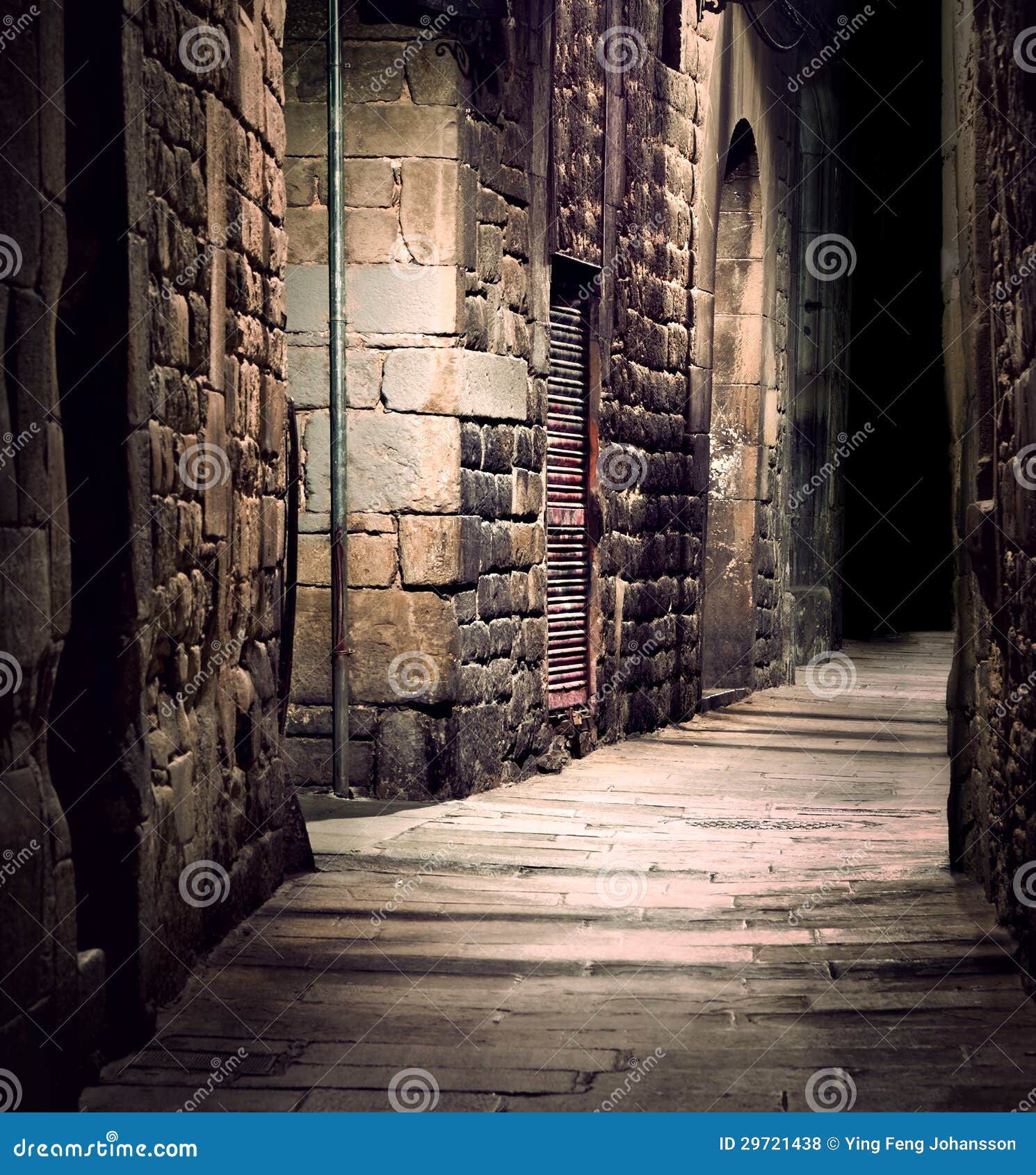 Old Alley Royalty-Free Stock Image | CartoonDealer.com #15763630