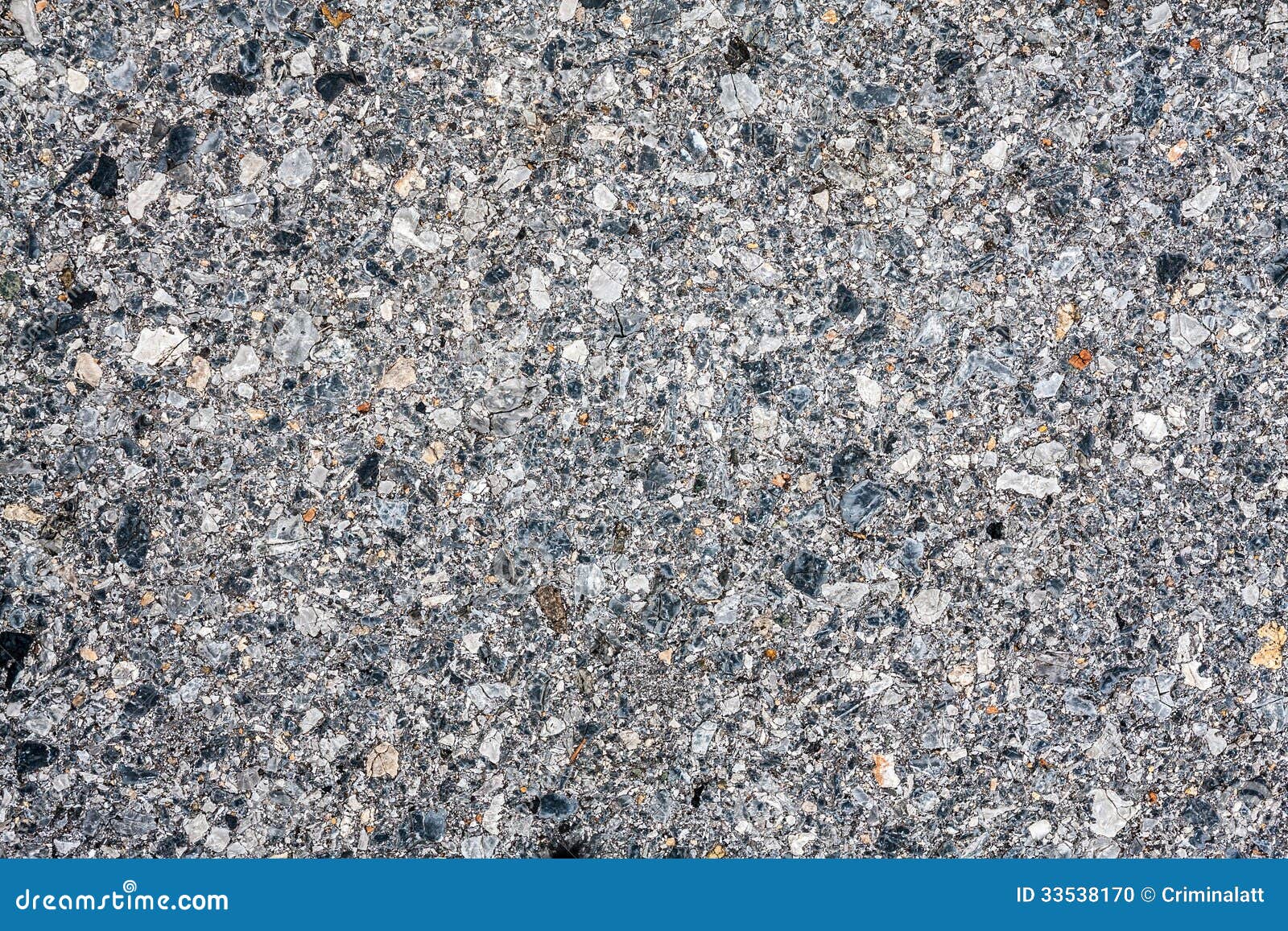 Dark Asphalt With Gravel Texture Stock Photo | CartoonDealer.com #33538170