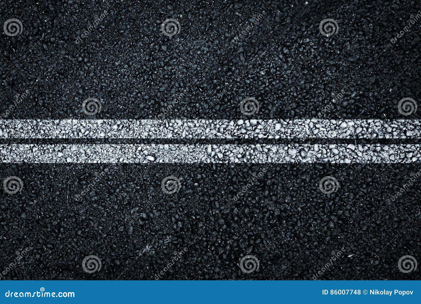 Dark asphalt roadbed. stock photo. Image of horizontal - 86007748
