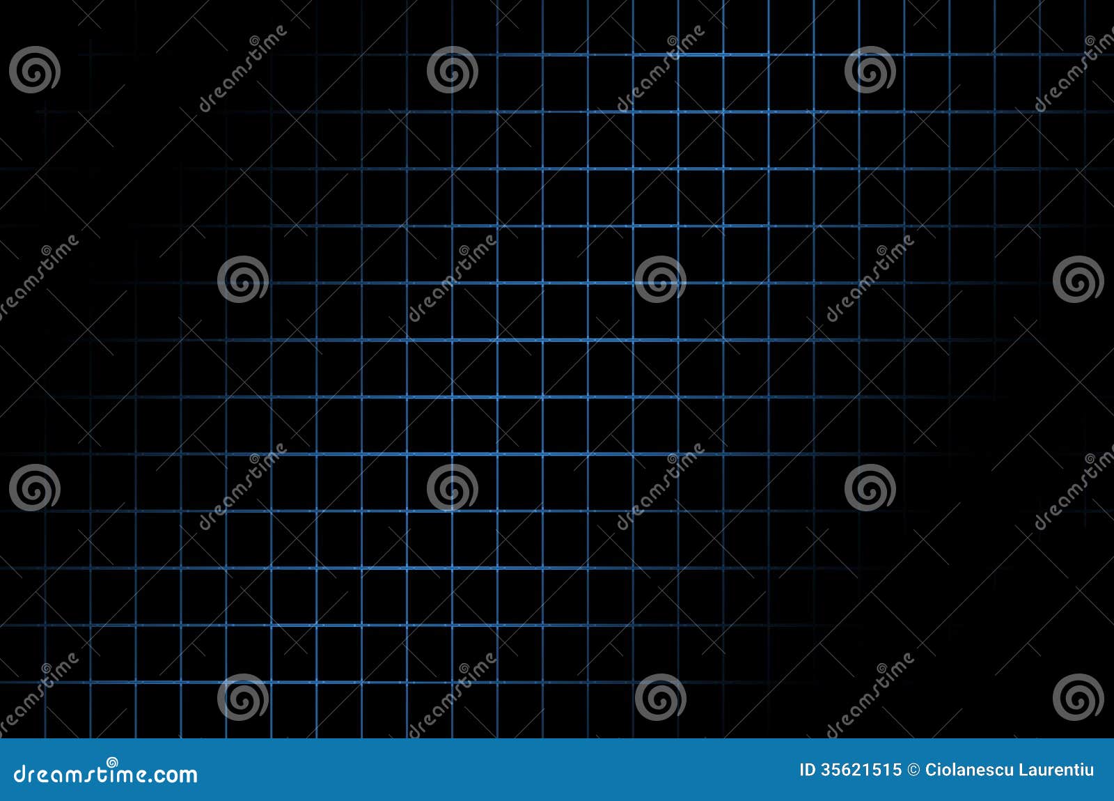 Dark Background with a Blue Grid Stock Image - Image of blue, wallpaper ...