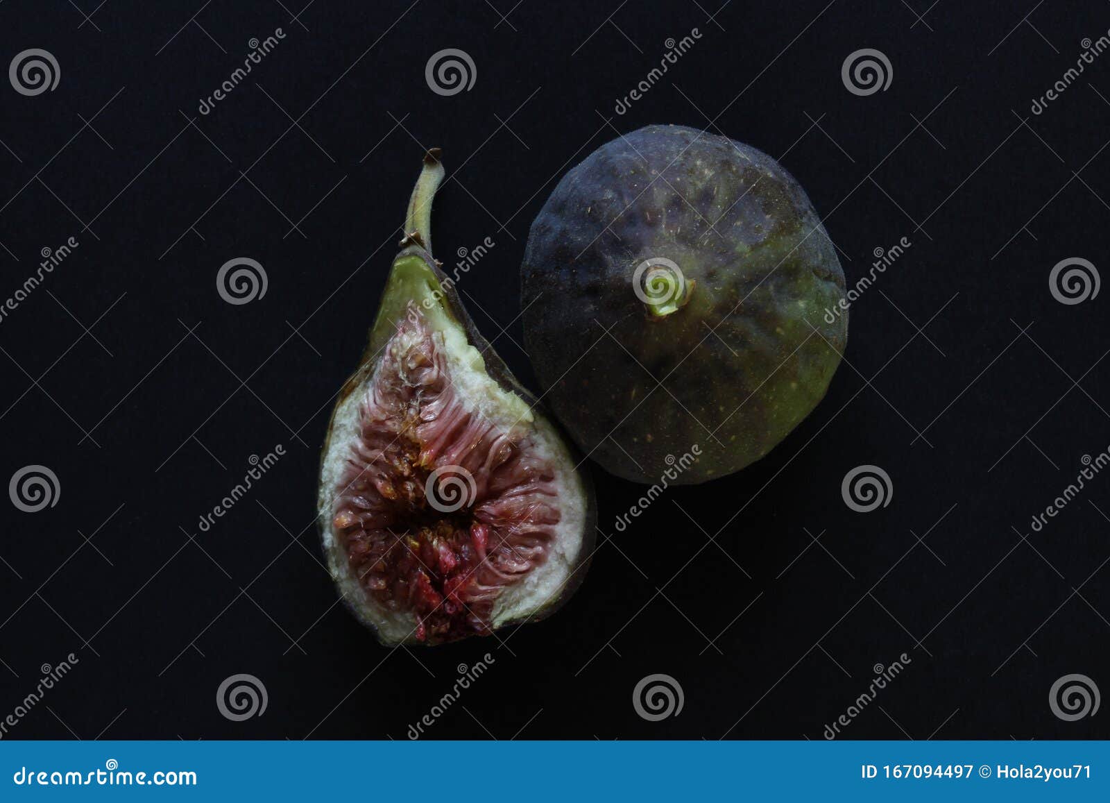 Fig still life stock image. Image of background, slice - 167094497