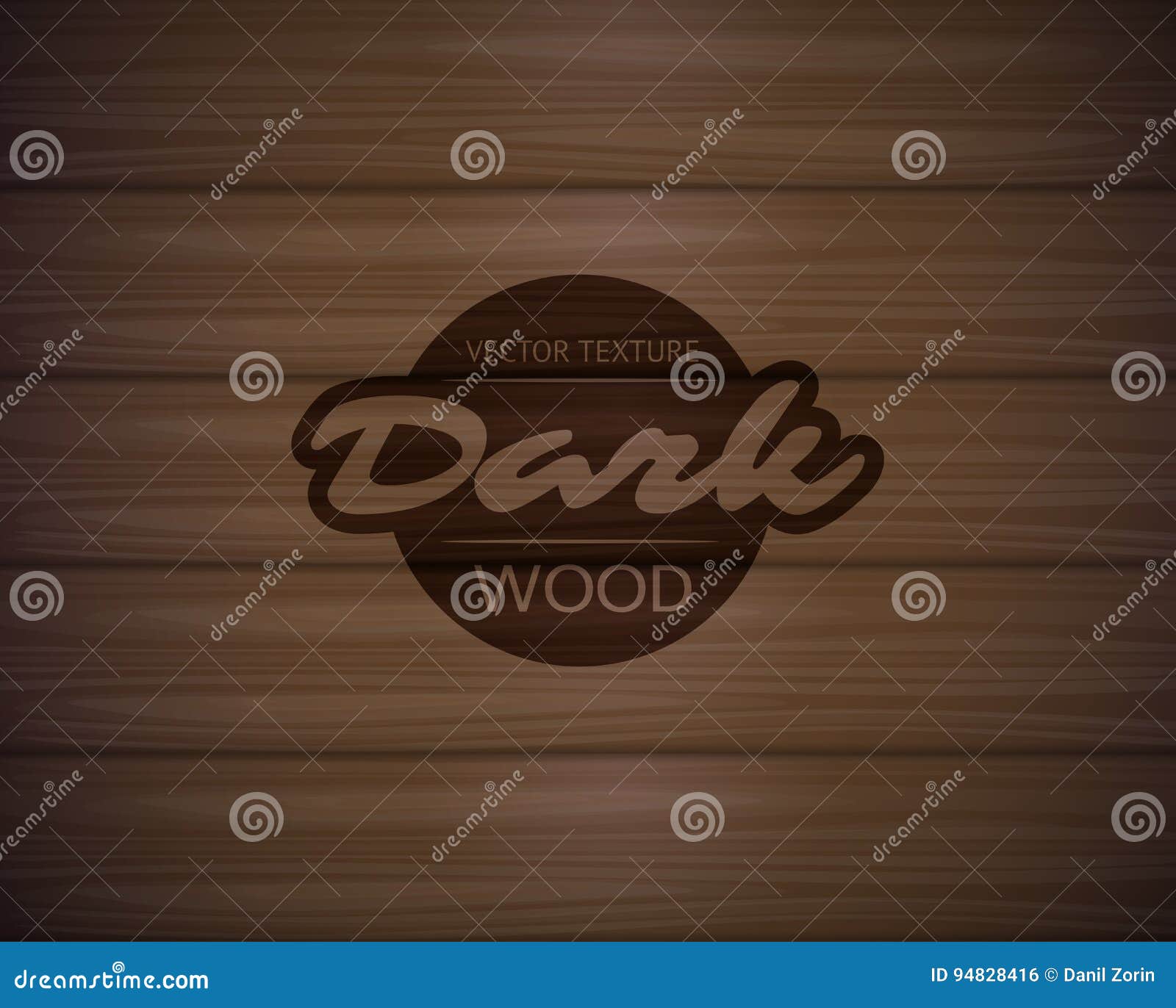 Dark Background Logo. Vector Format Stock Illustration - Illustration ...