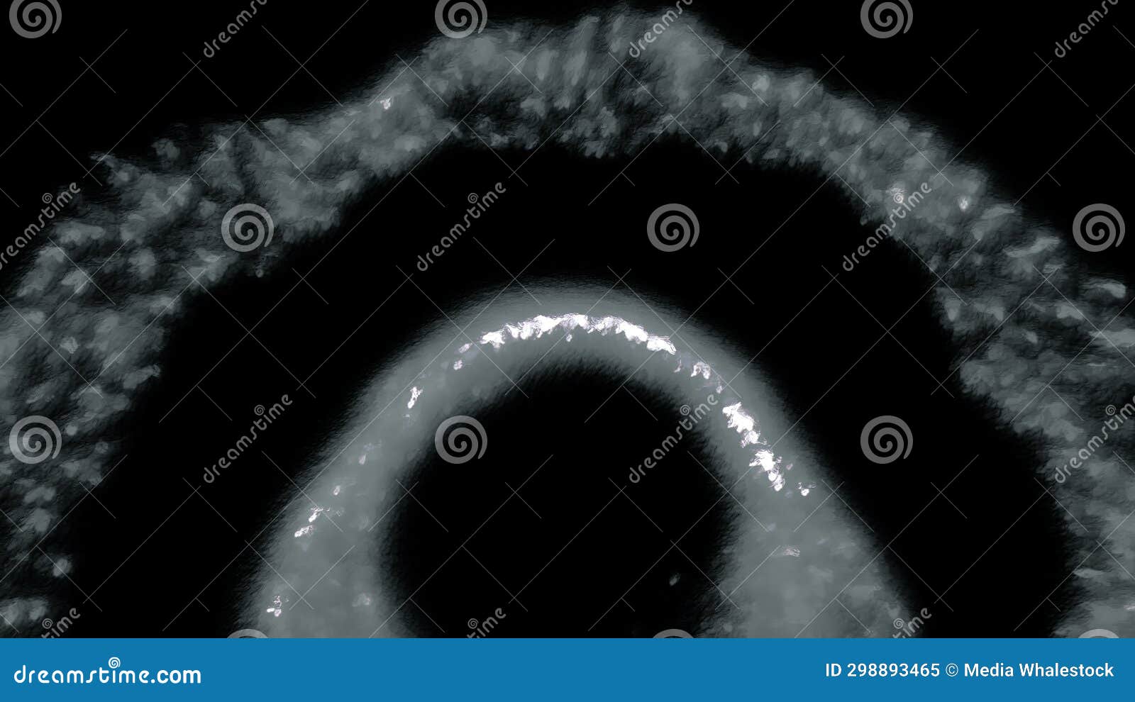 Dark Background with Moving 3d Animation. Motion Stock Image - Image of ...