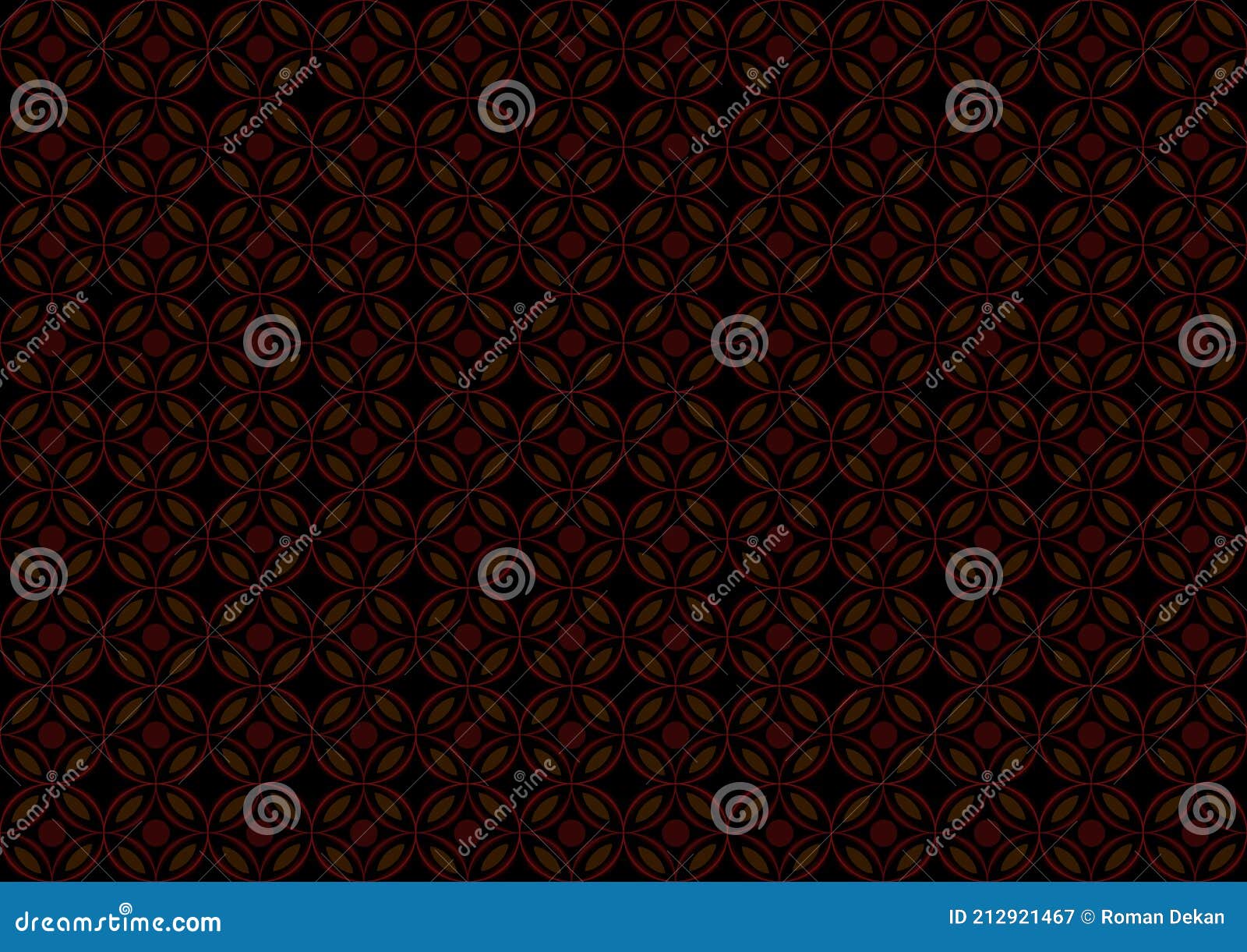 Dark Background With Repetitive Pattern Cartoon Vector | CartoonDealer ...