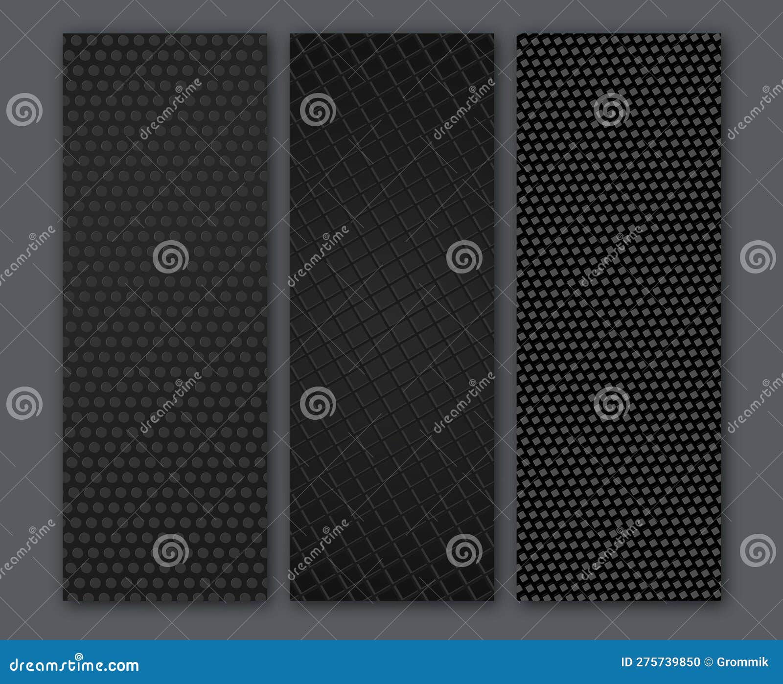 Dark Background. a Set of Templates for Decorations, Decoration ...