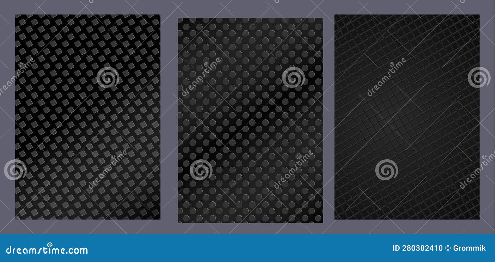 Dark Background. a Set of Templates for Decorations, Decoration ...