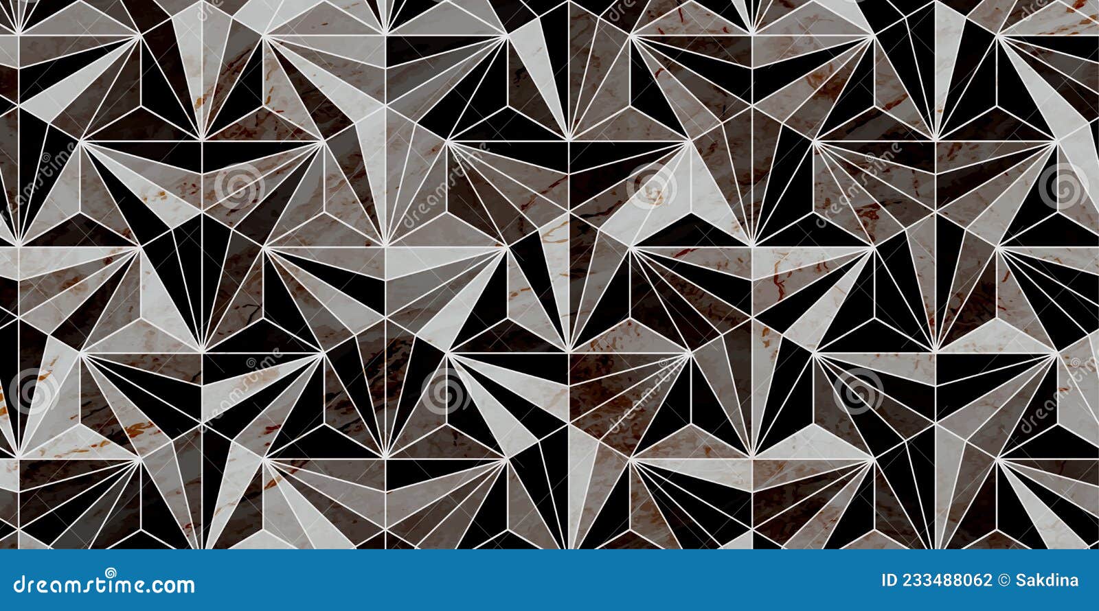 Dark Background with Triangle Shape and Marble Texture Stock Vector ...