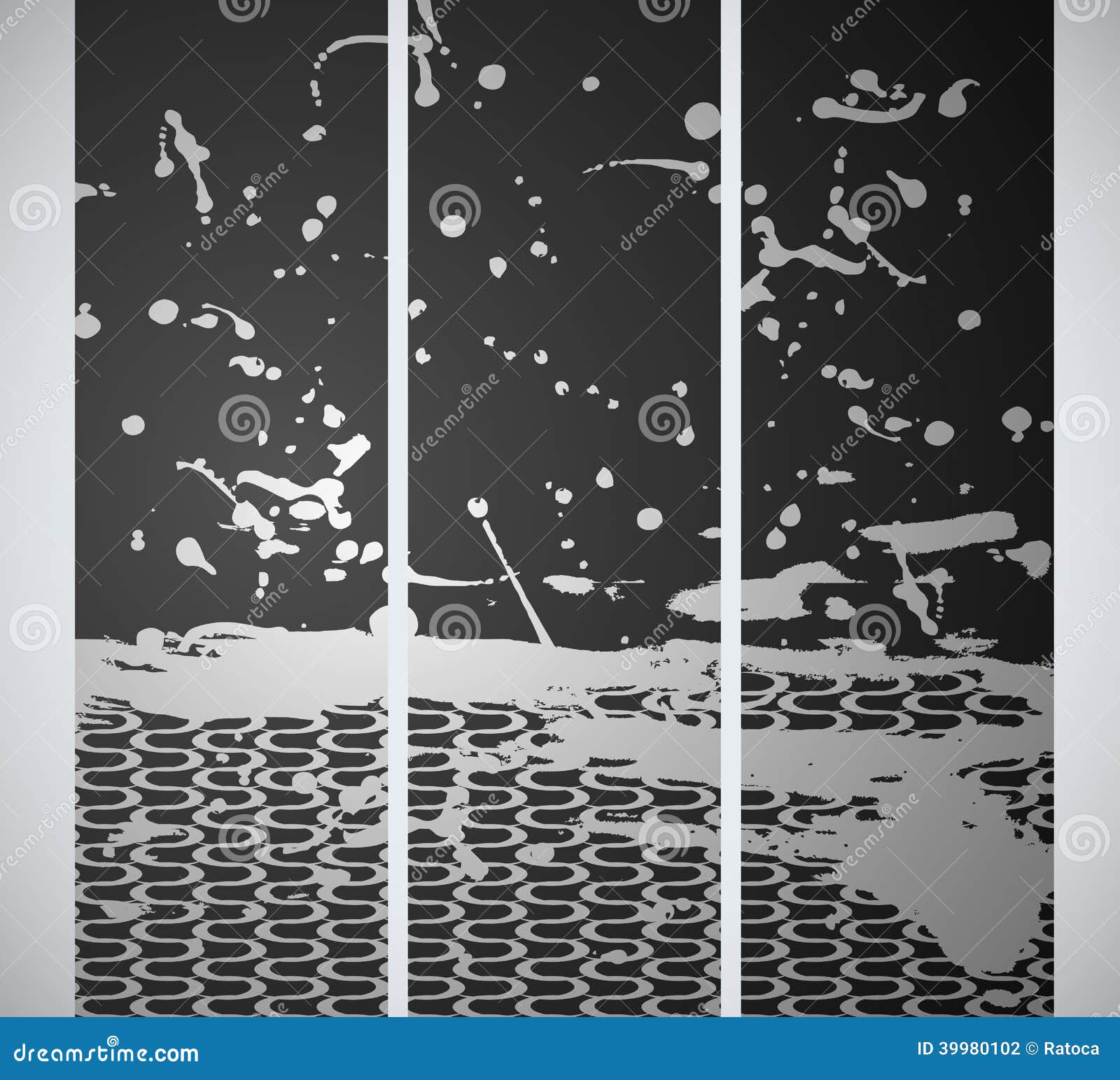 Dark banner stock vector. Illustration of style, dark - 39980102