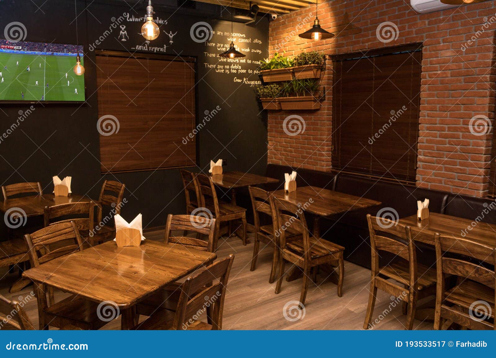 Dark, Bar, Club Interior View Editorial Photography - Image of ...