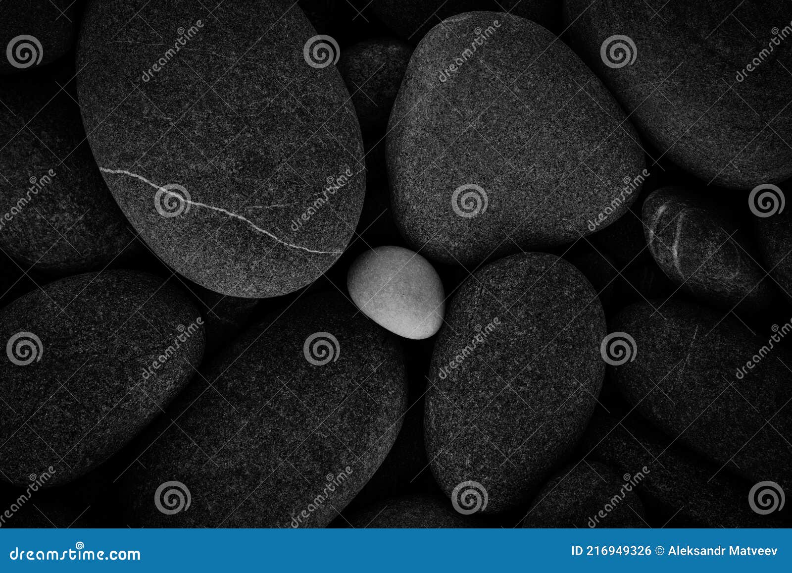 Dark Black Abstract Smooth Round Pebbles Texture Background Stock Photo ...