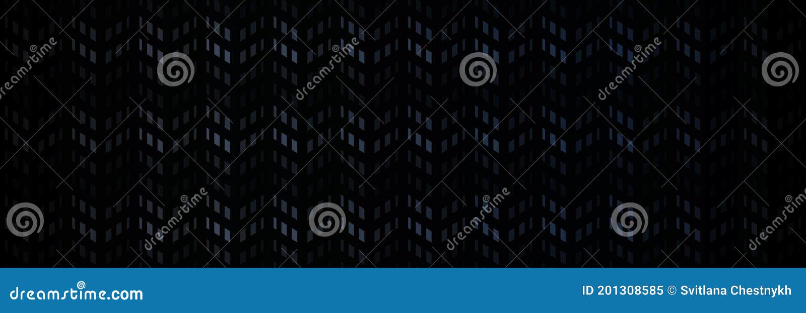 Dark Black Background Abstract Geometric Pattern. Dark Mode Concept ...