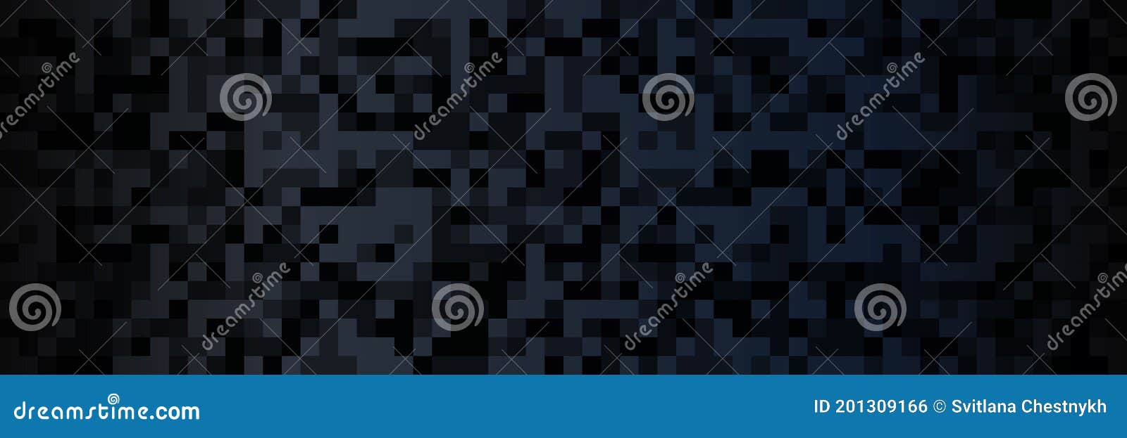 Dark Black Background Abstract Geometric Pattern. Dark Mode Concept ...