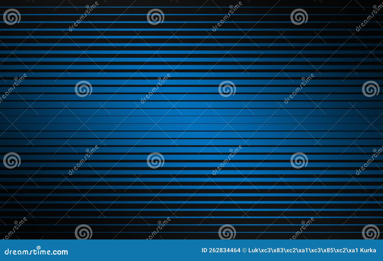 Dark Black and Blue Horizontal Lines Pattern. Abstract Background ...