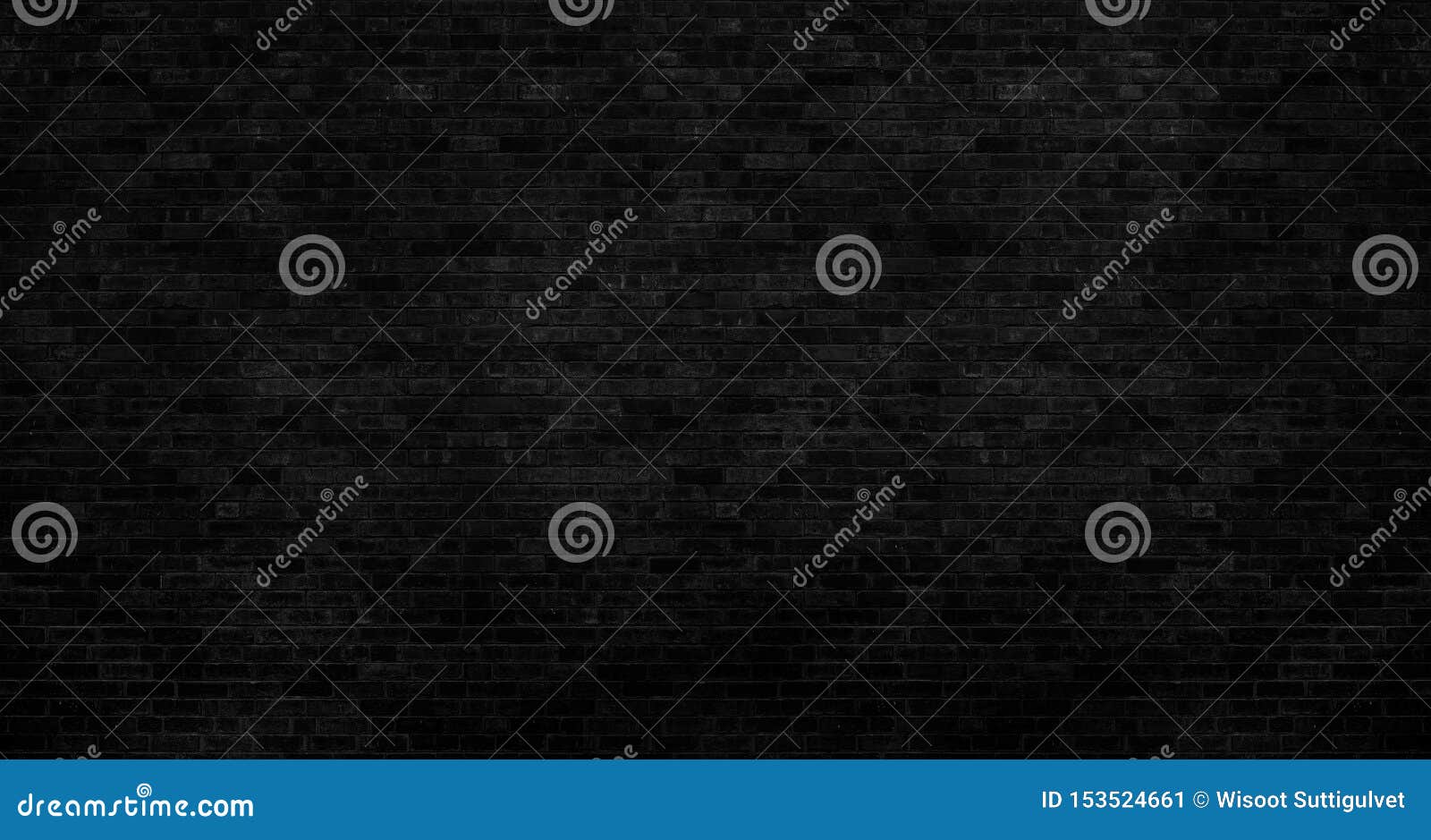 Dark Black Brick Wall Has a Rough Surface As a Background Image Stock ...