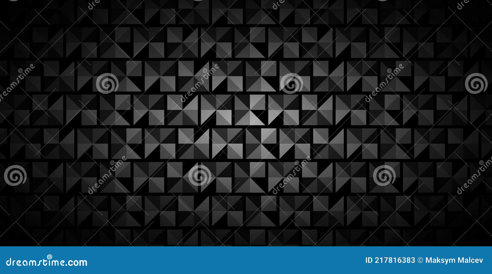 Dark Black Geometric Grid Background Modern Dark Abstract Vector ...