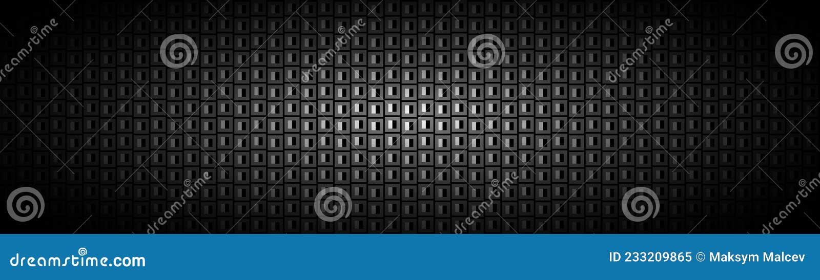 Dark Black Geometric Grid Background. Modern Dark Abstract Vector ...