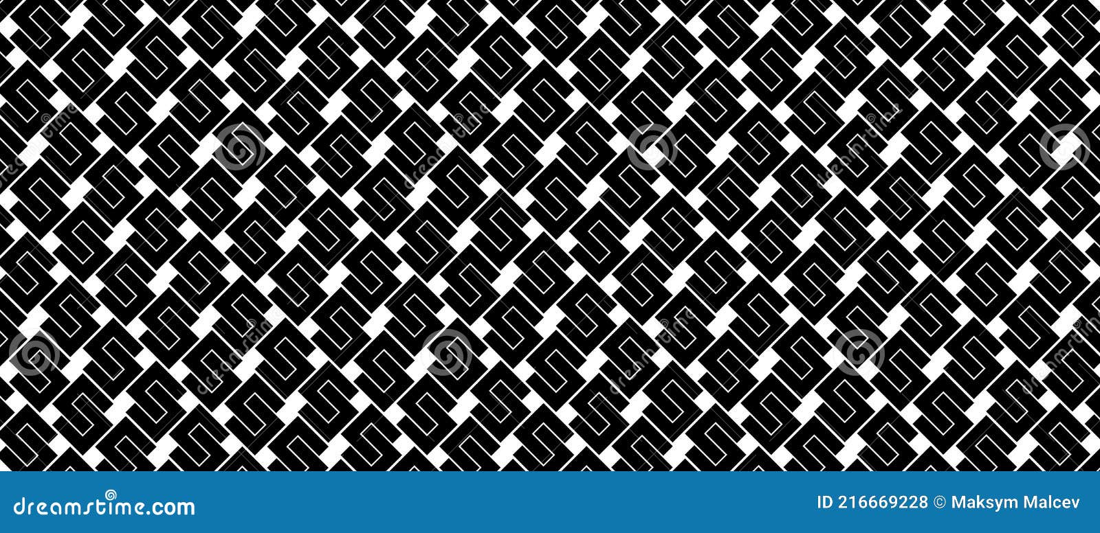 Dark Black Geometric Grid with Shapes Vector Texture Background. Modern ...