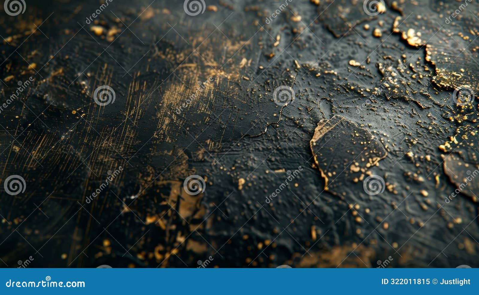 A Dark almost Black Layer of Tarnish Punctuated by Small Worn Spots and ...
