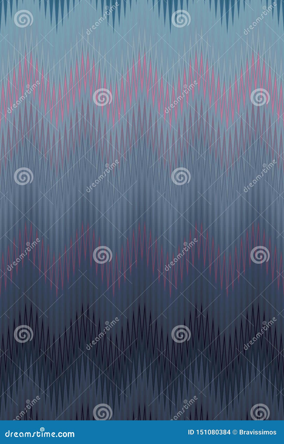Dark Black Night Chevron Zigzag. Seamless Decoration Stock Illustration ...