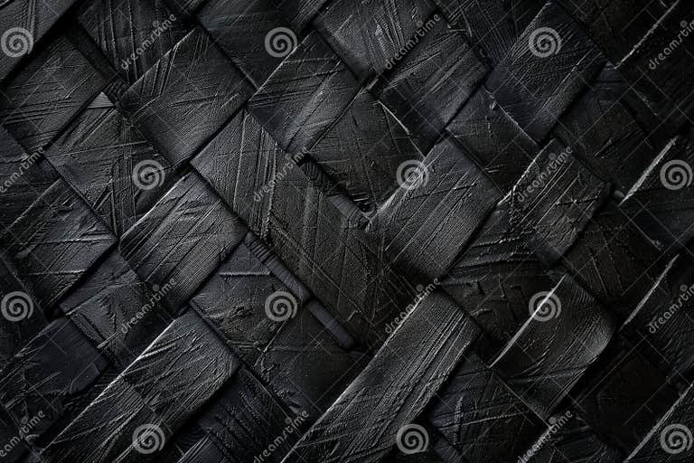 A Dark Black Textured Surface With A Faint Cross Hatch Pattern Creating A Grid Like Effect The