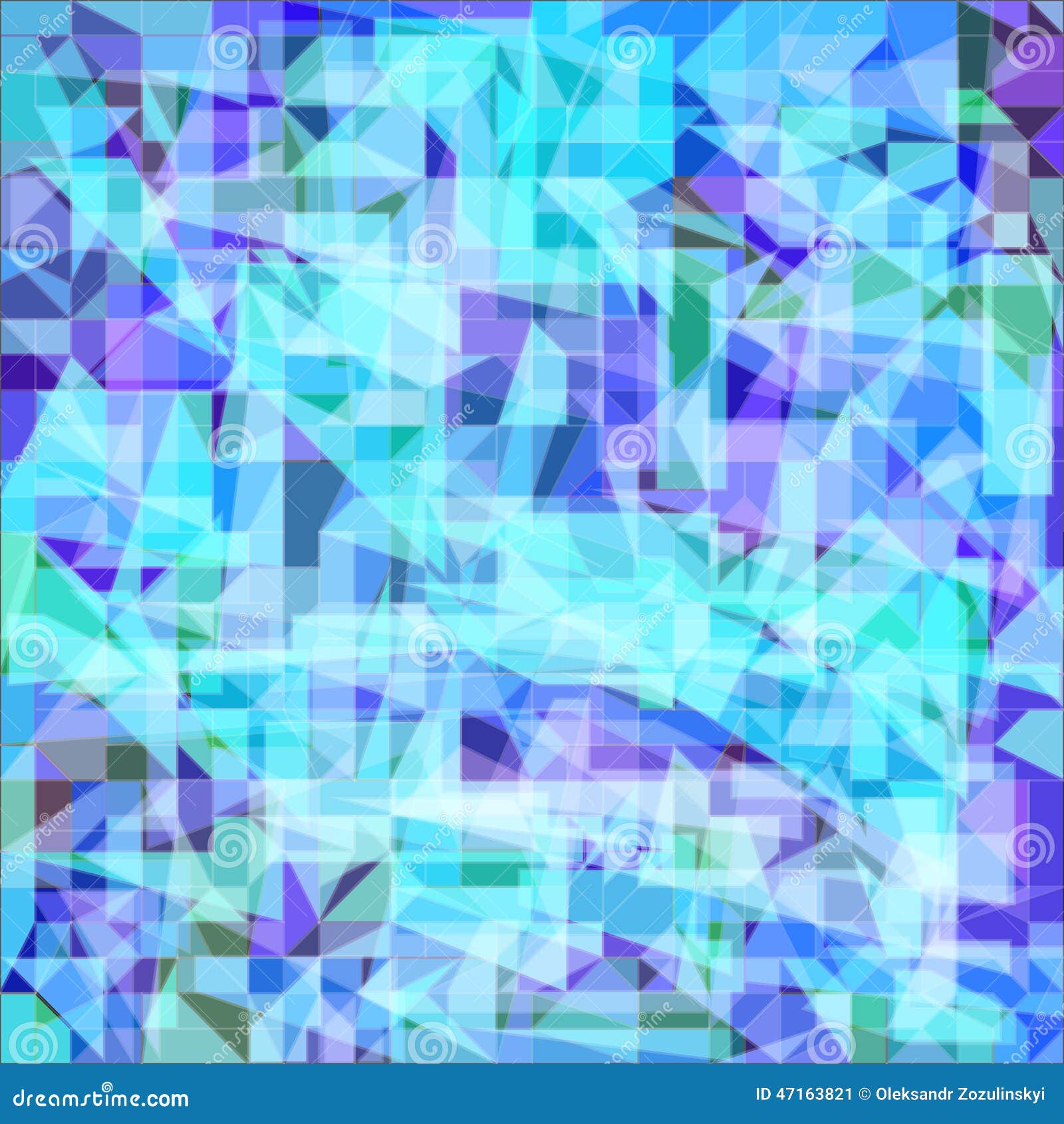 Dark Blue Abstract Background. Raster Stock Illustration - Illustration ...