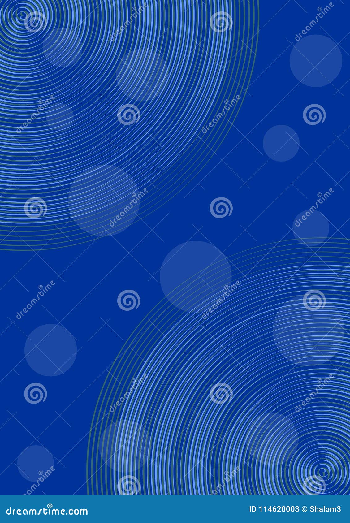 Blurry Semitransparent Overlapping Circle Patterns In Rainbow Colors ...