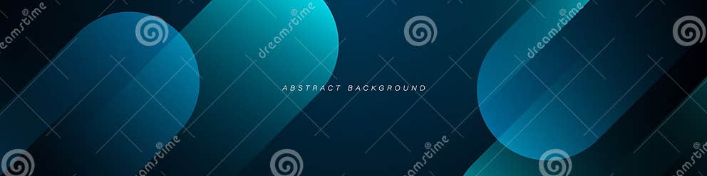 Dark Blue Abstract Background with Shiny Geometric Shape Graphic ...