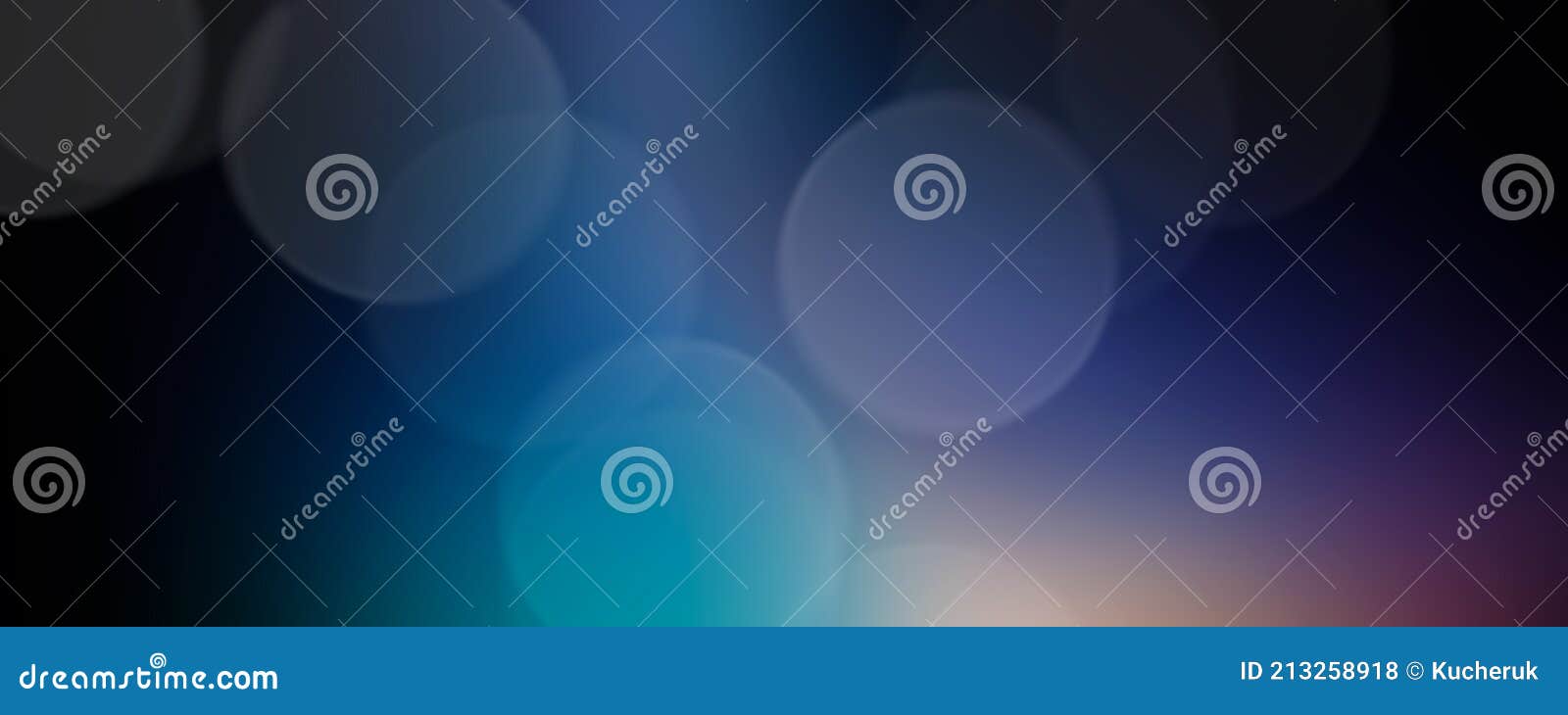 Dark Blue Abstract Boke Background Stock Illustration - Illustration of ...