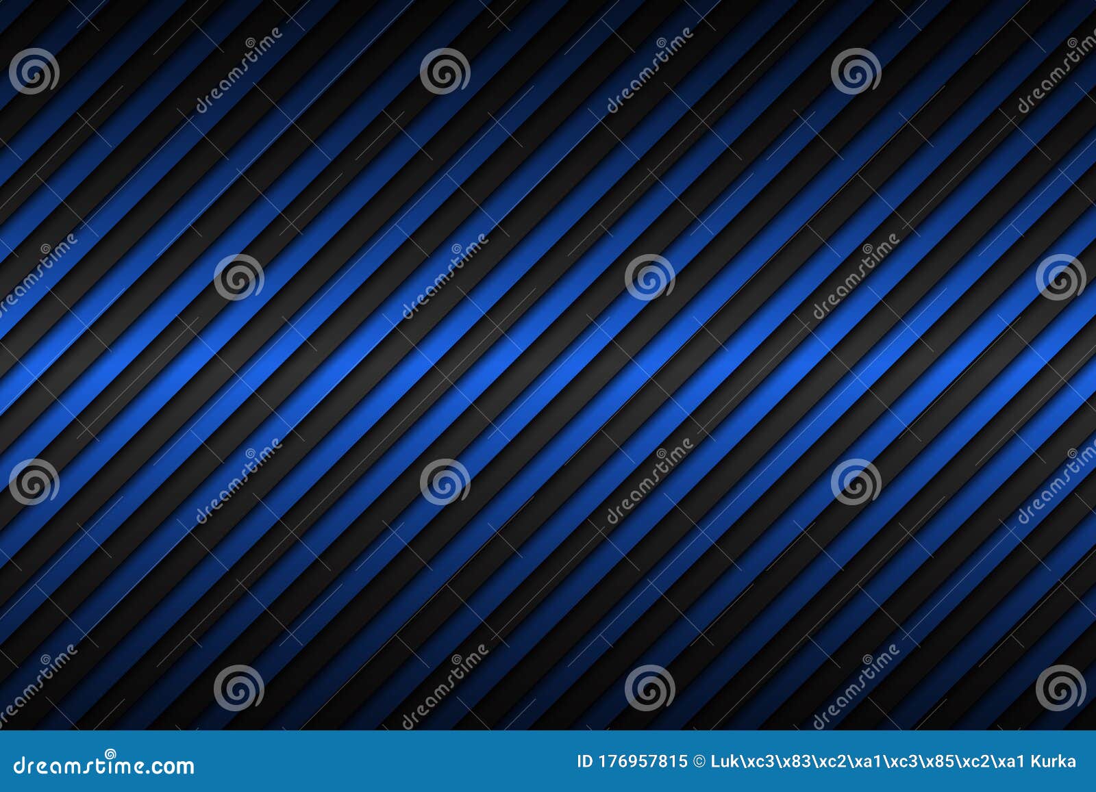 Dark Blue Abstract Metallic Background with Slanting Lines, Blue ...