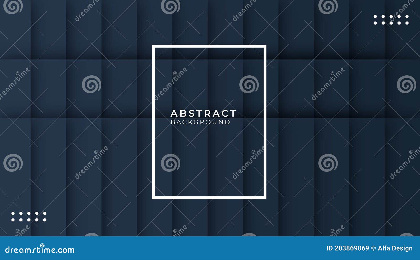 Dark Blue Abstract Rectangle Overlap Vector Background on Space for ...