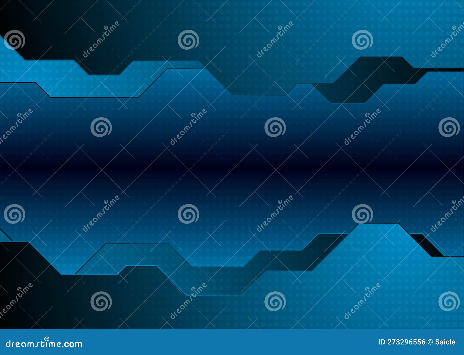 Dark Blue Abstract Technology Geometric Background Stock Vector ...
