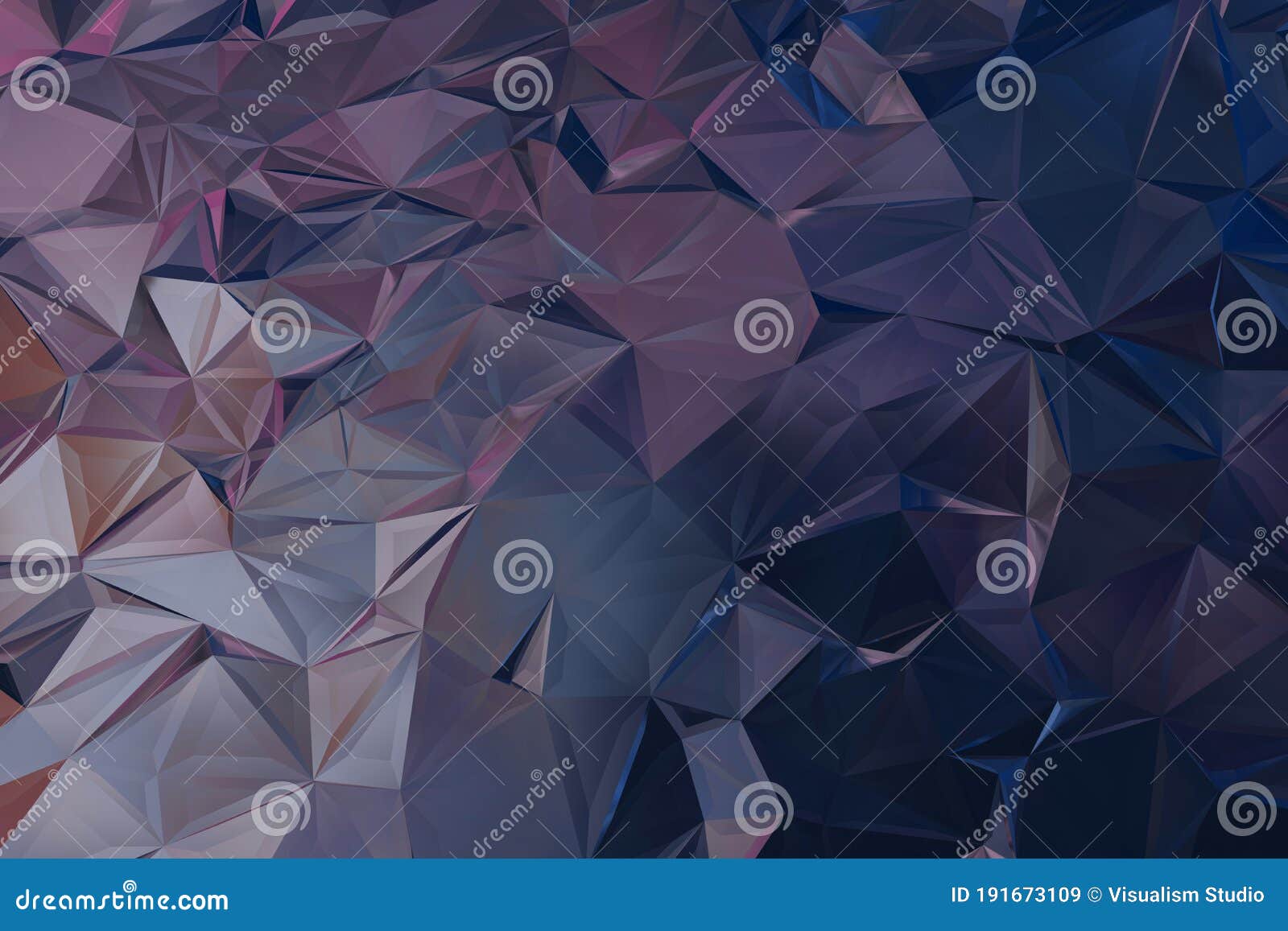 Dark Blue Abstract Triangle Polygonal Mosaic Luxury Dark Blue Design ...