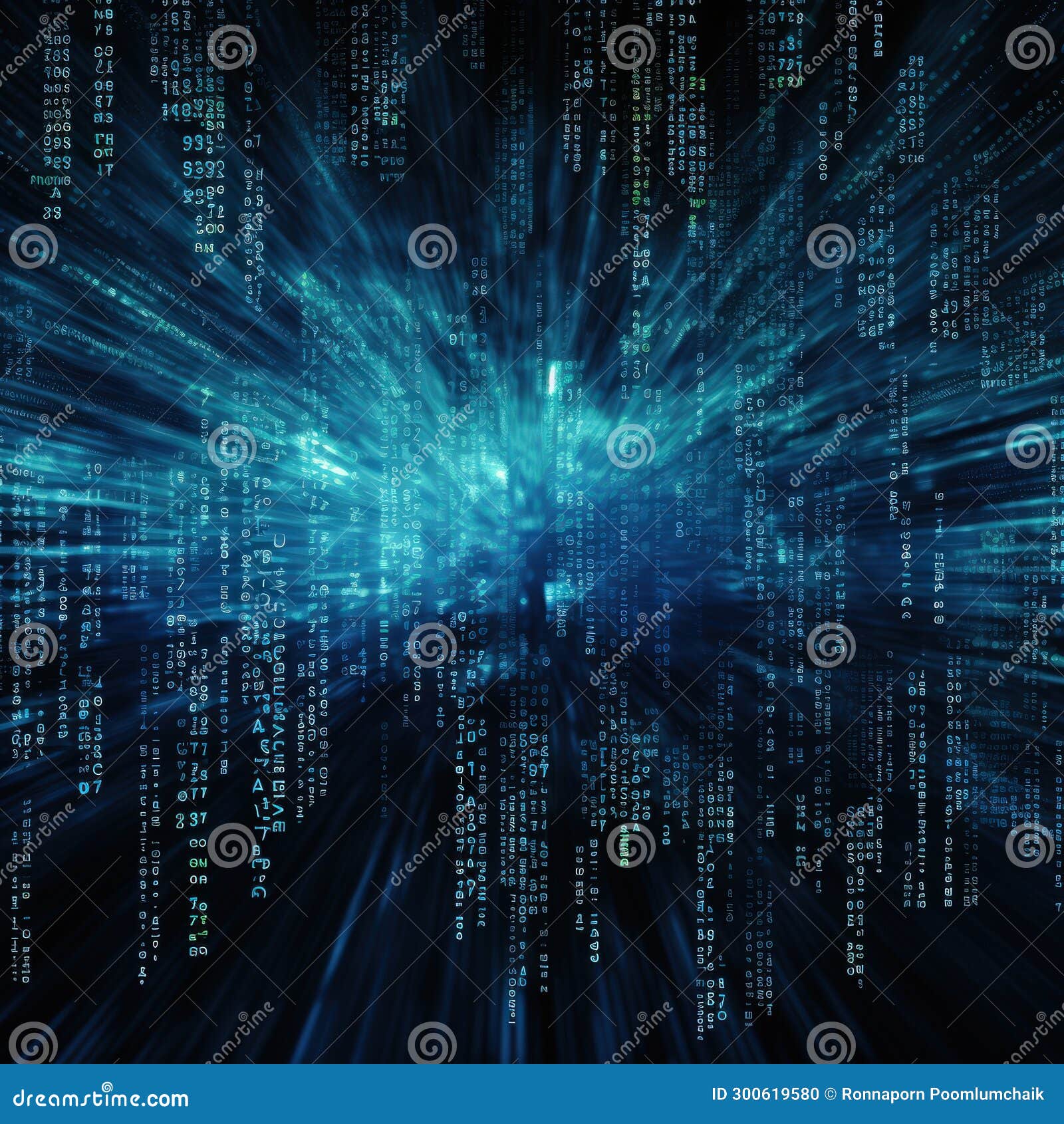 Dark Blue Background with Computer Code Stock Photo - Image of computer ...