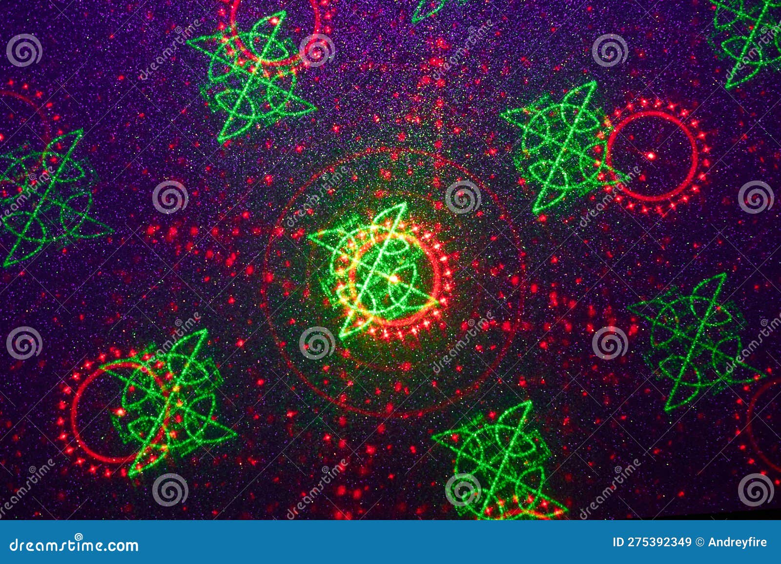 On a Dark Blue Background in Fine Grain, a Pattern of Figures of Green ...