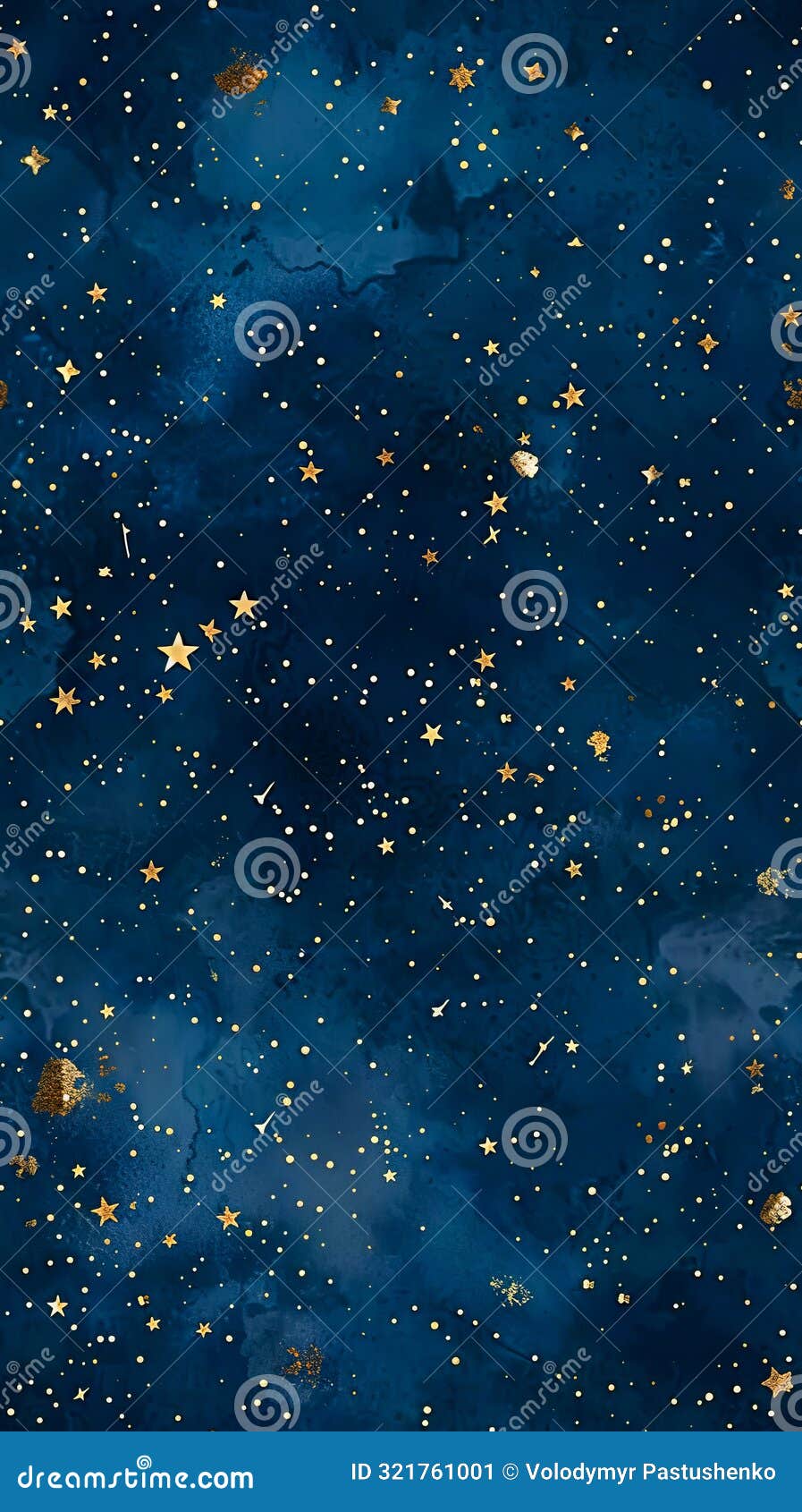 A Dark Blue Background with Gold Stars Stock Image - Image of sparkle ...