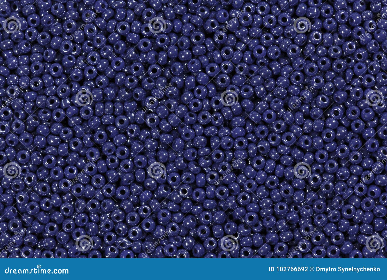 Dark blue beads. stock photo. Image of black, colored - 102766692