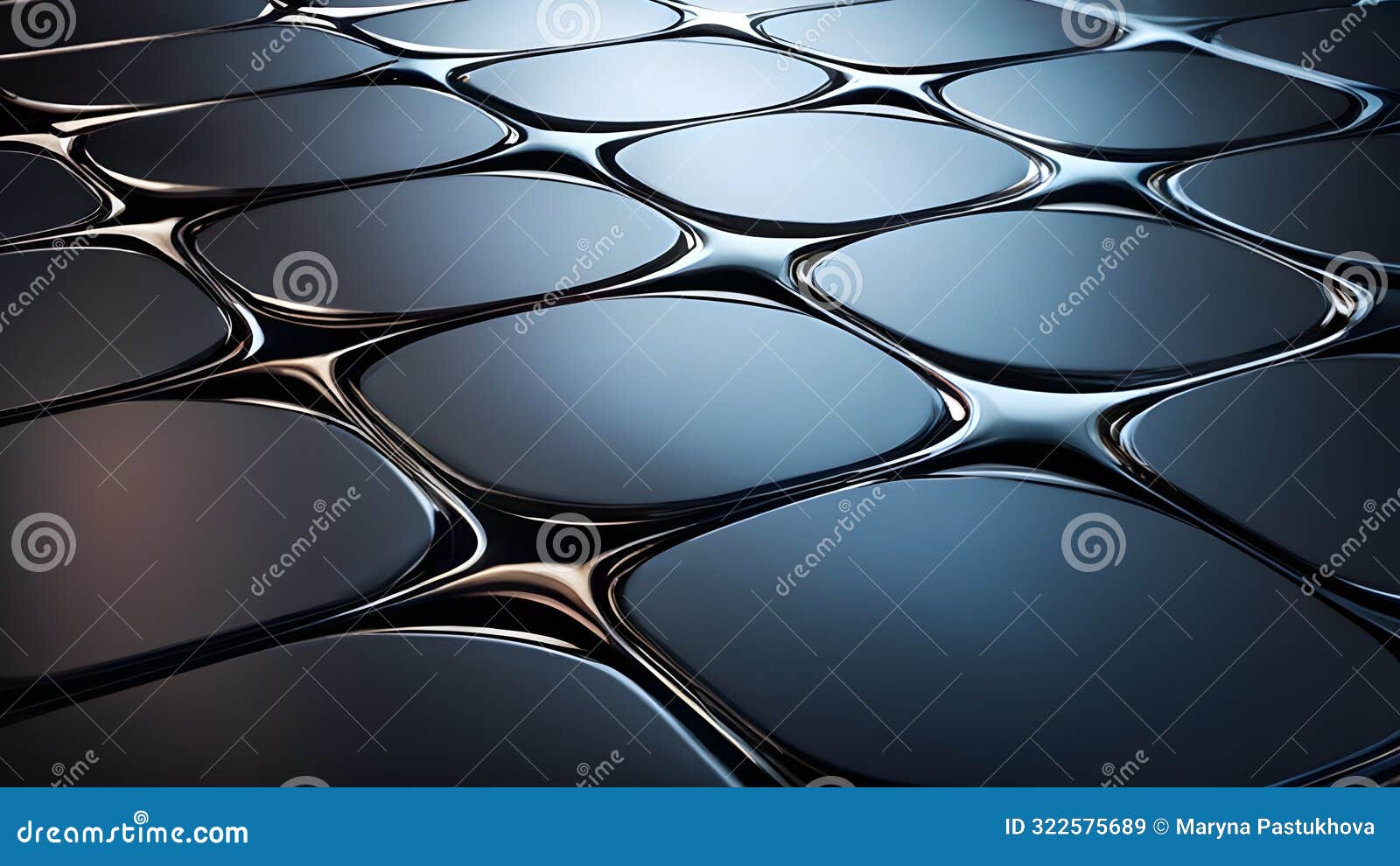 Dark Blue Black Smooth Tiles with Rounded Edges Background Stock ...
