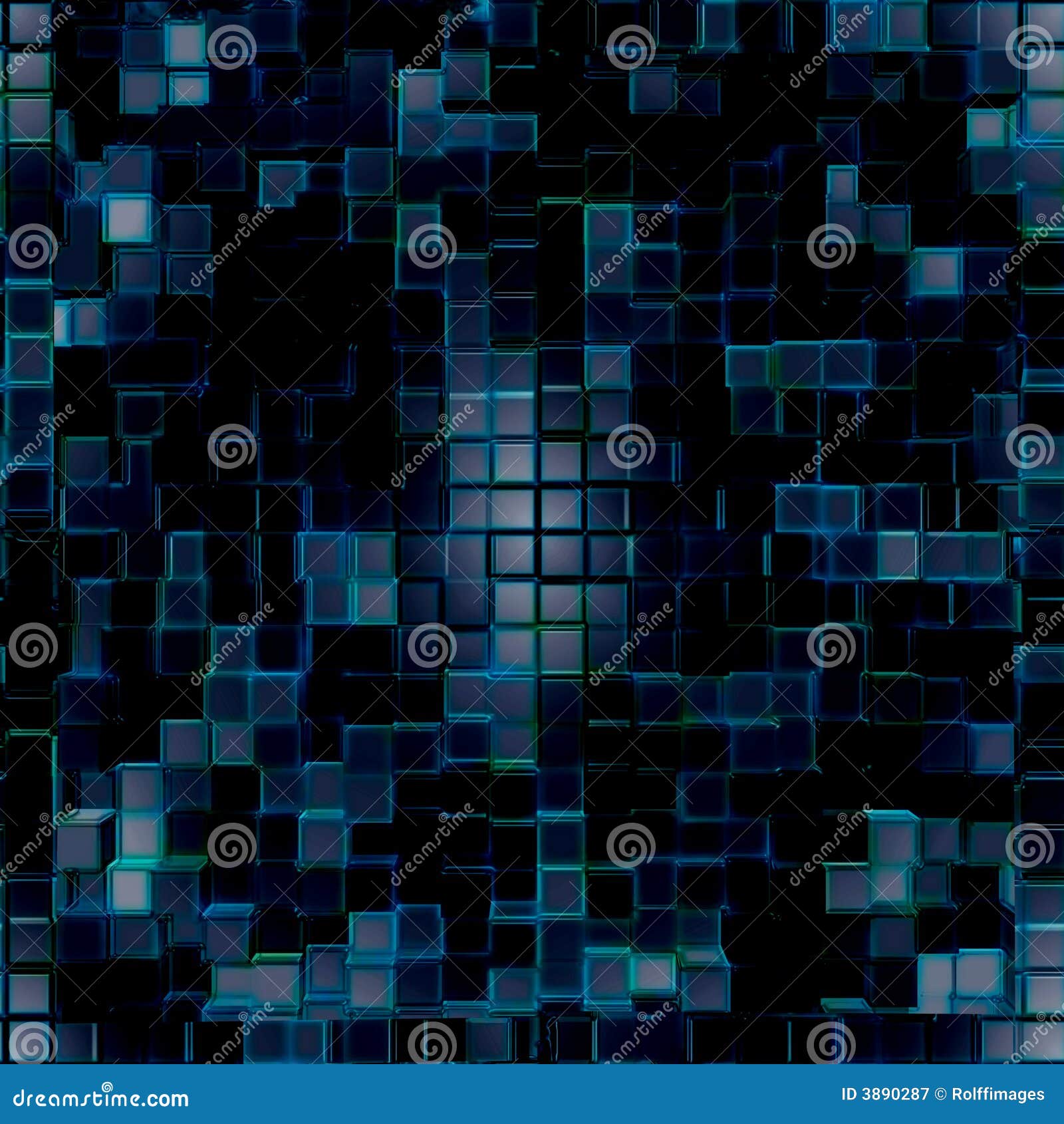 Dark Blue Blocks Pattern stock illustration. Illustration of handmade ...