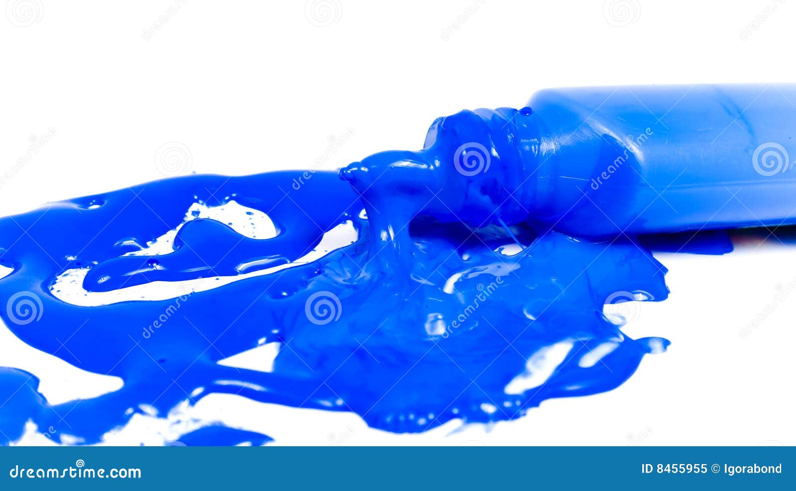 Dark blue blot stock image. Image of saturated, tube, blot - 8455955