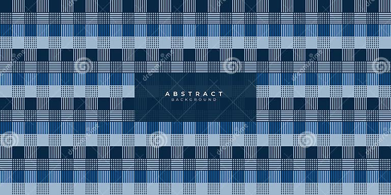 Dark Blue Box Rectangle Abstract Background Vector Presentation Design ...