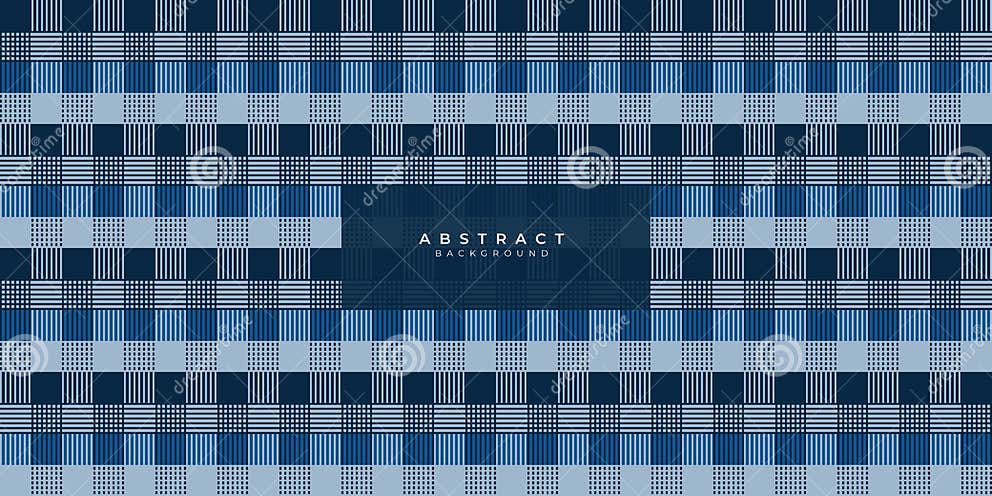 Dark Blue Box Rectangle Abstract Background Vector Presentation Design ...