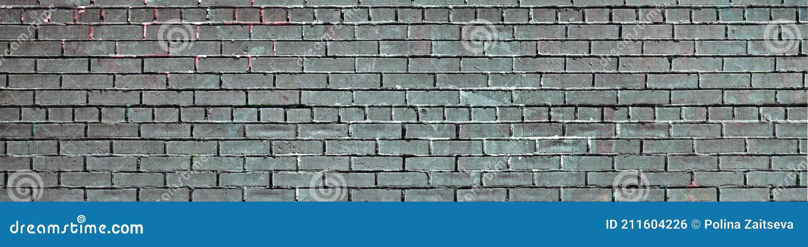 Dark Blue Brick Wall Background with Old Stone Blocks Stock Photo ...