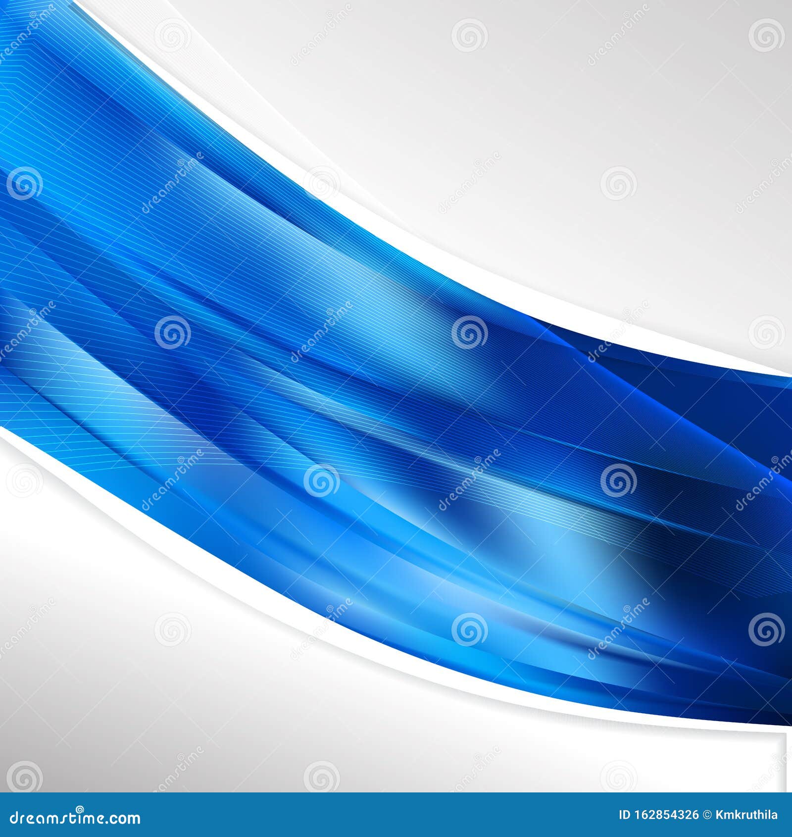 Dark Blue Brochure Design stock vector. Illustration of advertising ...