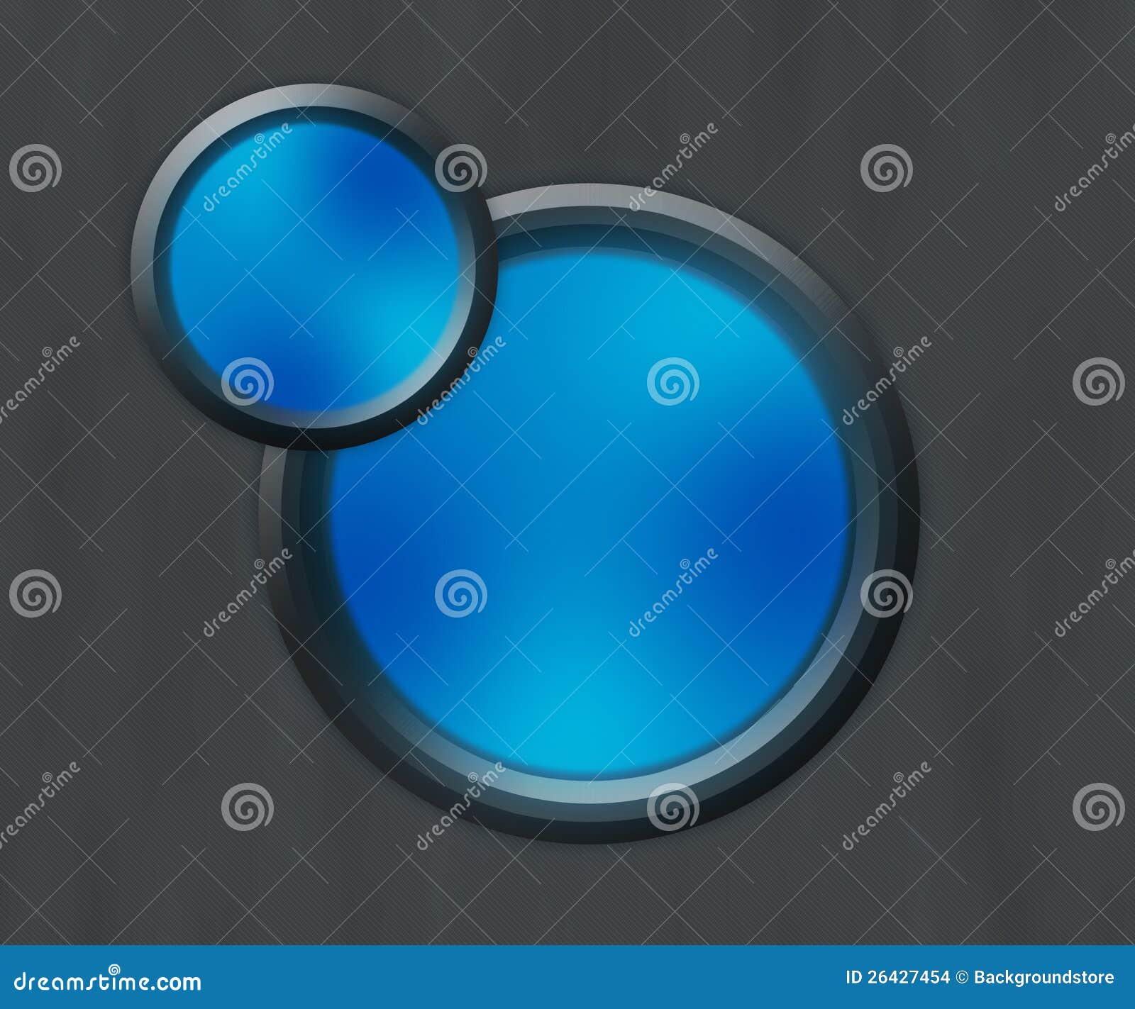 Dark Blue Button Shapes Background Stock Illustration - Illustration of ...