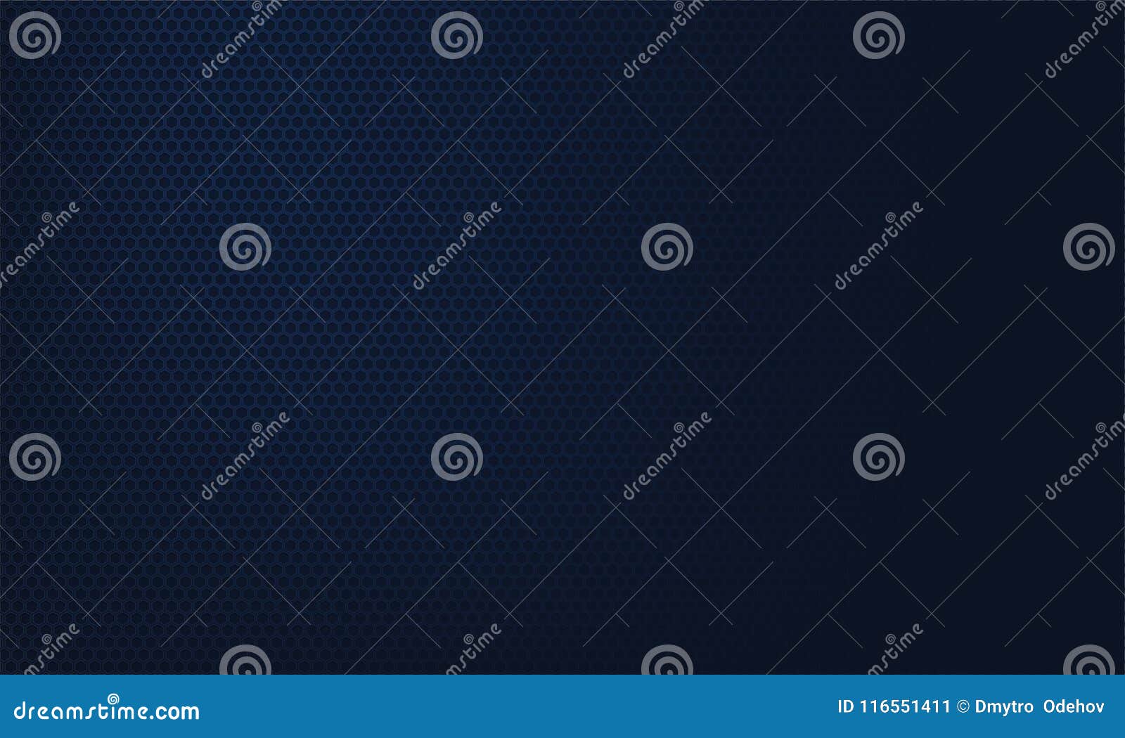 Dark Blue Carbon Background with Hexagons Stock Vector - Illustration ...