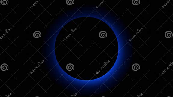 Dark Blue Circle Line Abstract Stock Illustration - Illustration of ...