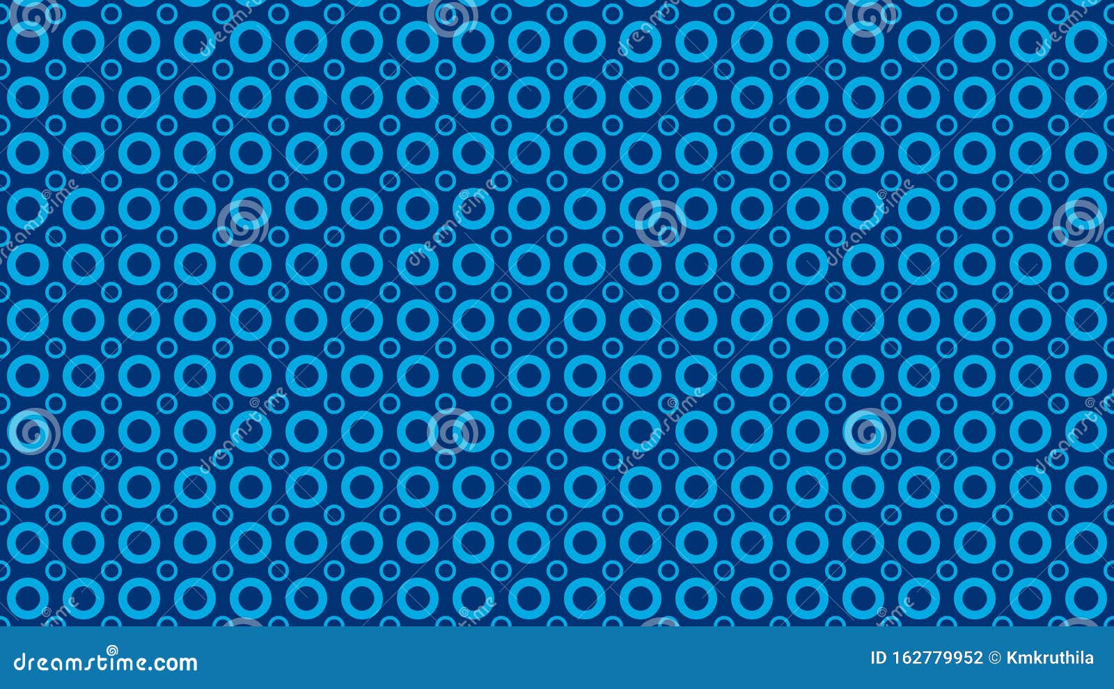 Dark Blue Circle Pattern Design Stock Vector - Illustration of ...