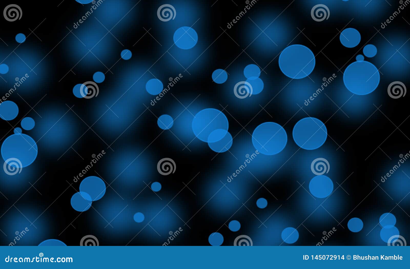 Dark Blue Circle Wallpaper Background Rounded Stock Illustration ...