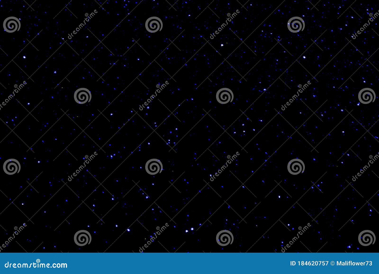 Dark Blue Cluster Star Space Galaxy Texture Background. Stock Image ...